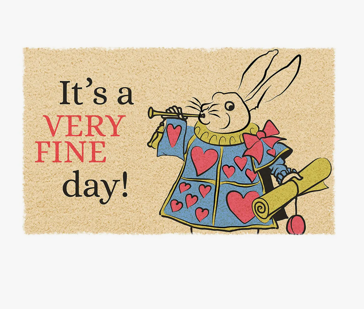 It's a Very Fine Day Doormat – The Gamble House Bookstore