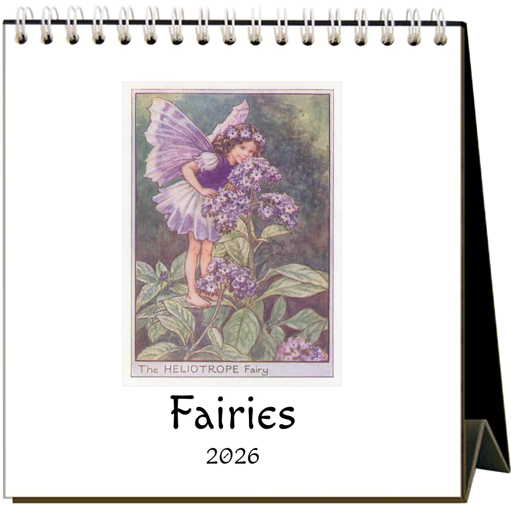Fairies 2026 Desk Calendar – The Gamble House Bookstore