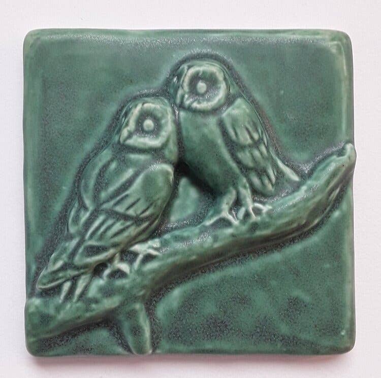 Owl Friends Tile – The Gamble House Bookstore