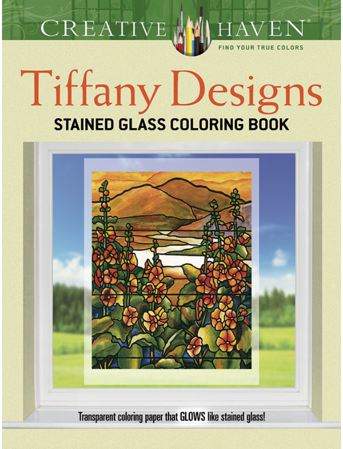 stained glass windows coloring book